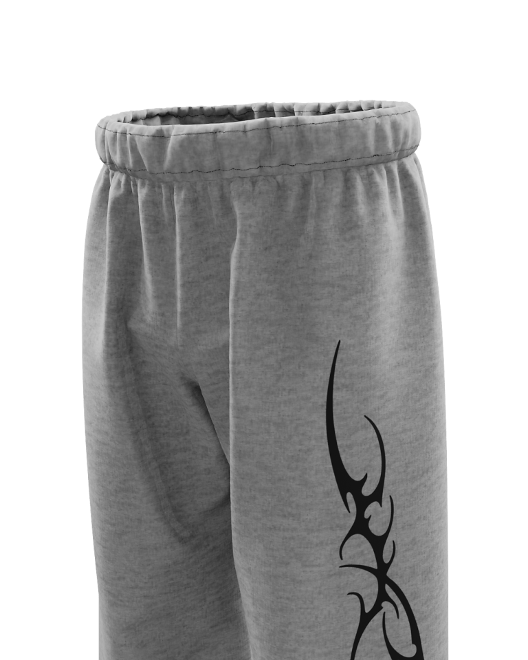 Greysigil Melange Unisex Straight Fit Baggy Pants – Gany Hoodie