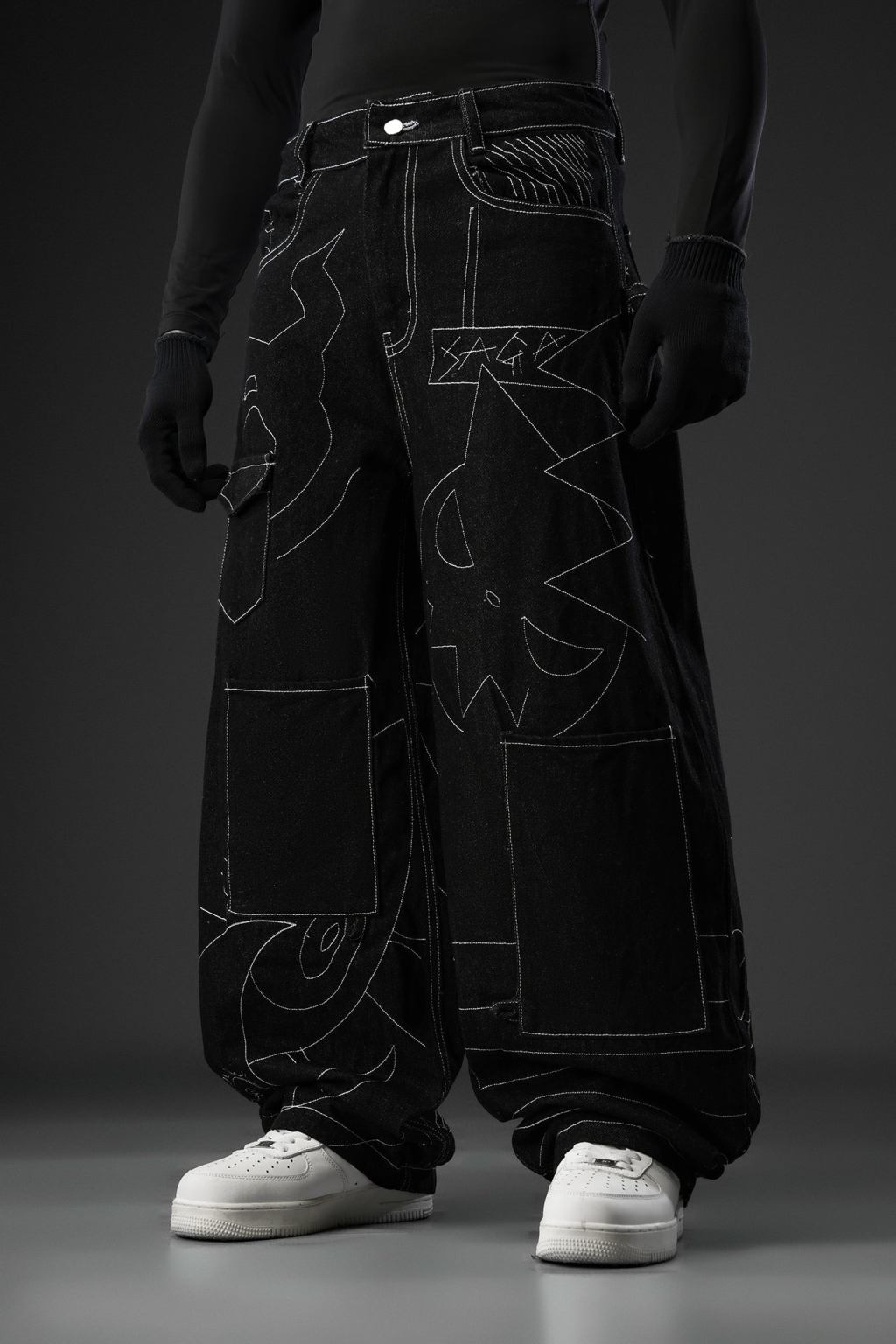 Souls – Carpenter Denim Pants – Gany Hoodie